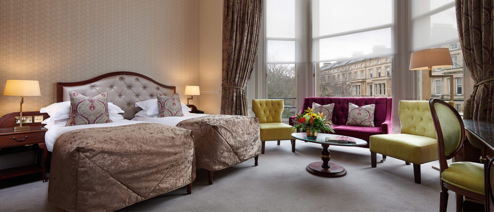 Deluxe Bedrooms | The Bonham Hotel Edinburgh