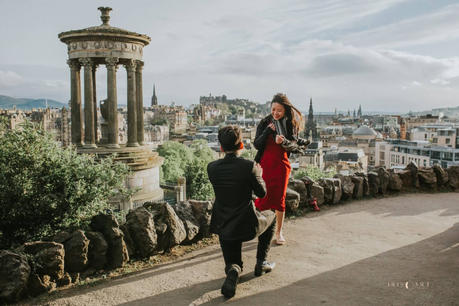 A Picture-Perfect Proposal in Edinburgh